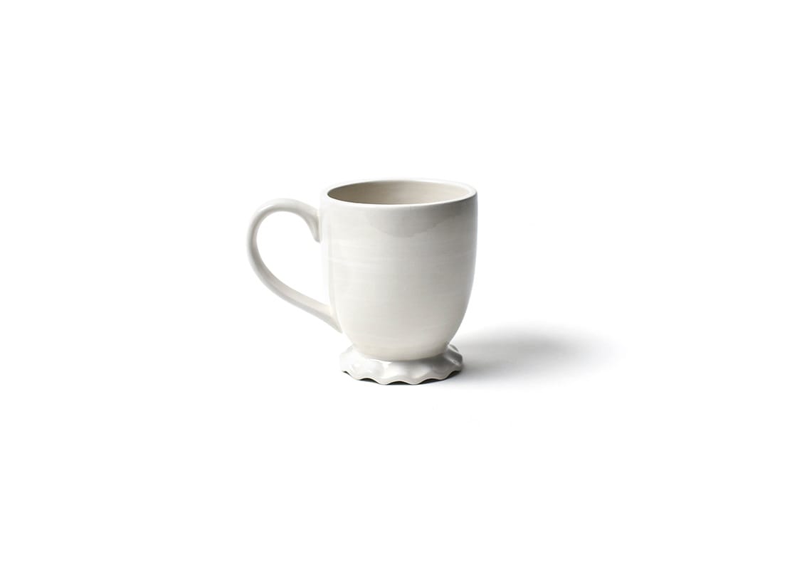 Signature White Ruffle Mug – Fiddle Stix Boutique